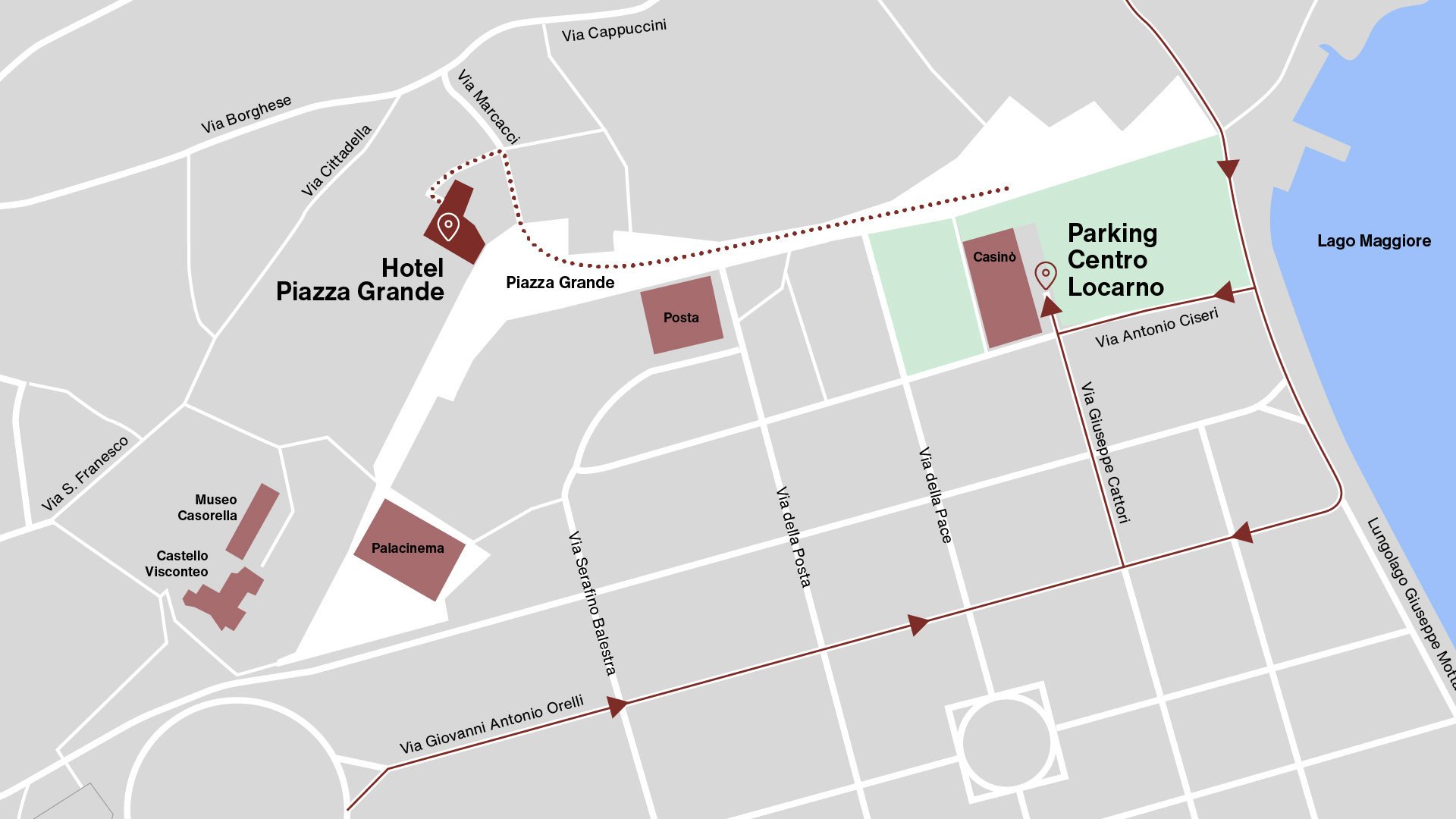 Parking – Hotel Piazza Grande Locarno